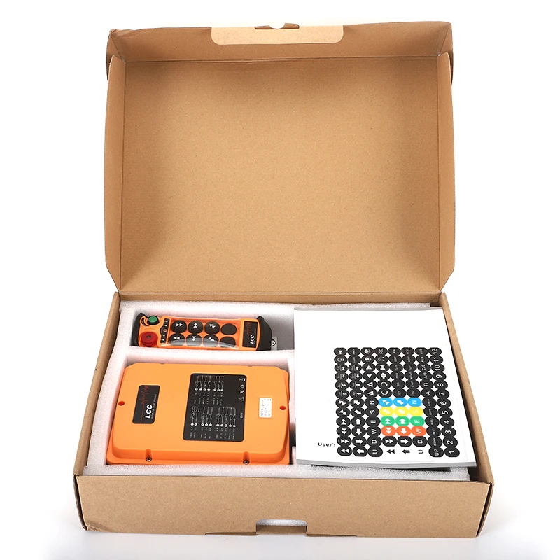 Genuine LCC Q606 Wireless Industrial Remote Control 6 Button 433mh ...