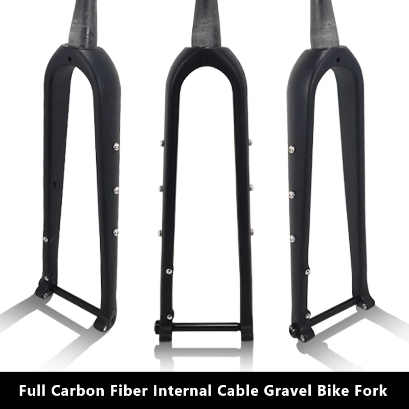 Cw Gravel Fork 700c Disc Full Carbon Fiber Road Bike Fork 100*12mm Fork ...