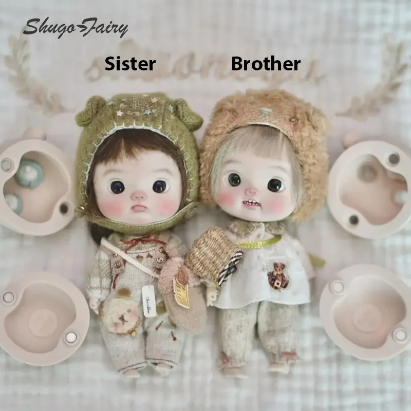 Pre-sale DianDi Dianmei Happy Smile Grievance Expression Head BJD 1/6 ...