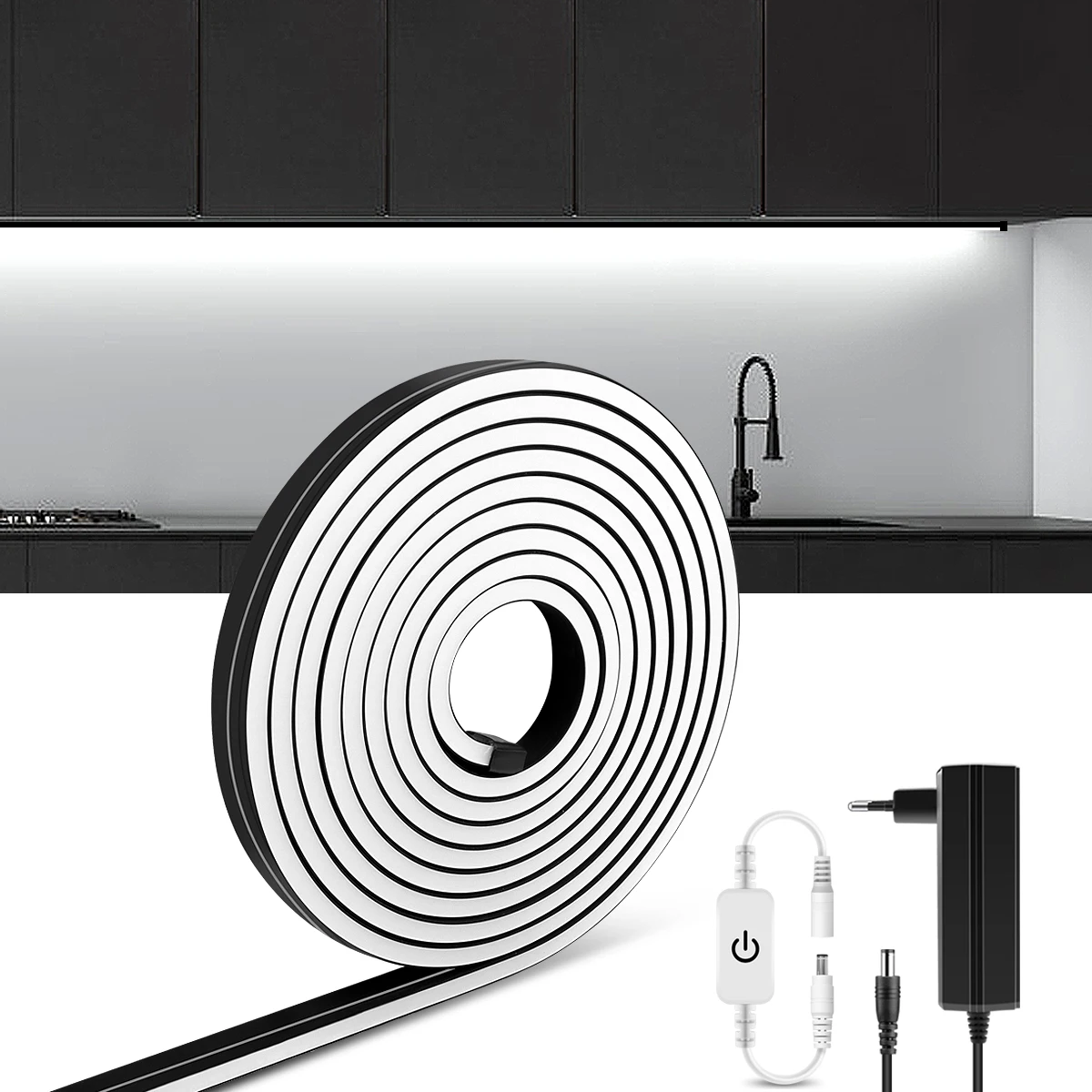 Cabinet-LED-Light-Touch-Switch-Sensor-Light-Neon-Strip-Dimmable-220V-To ...