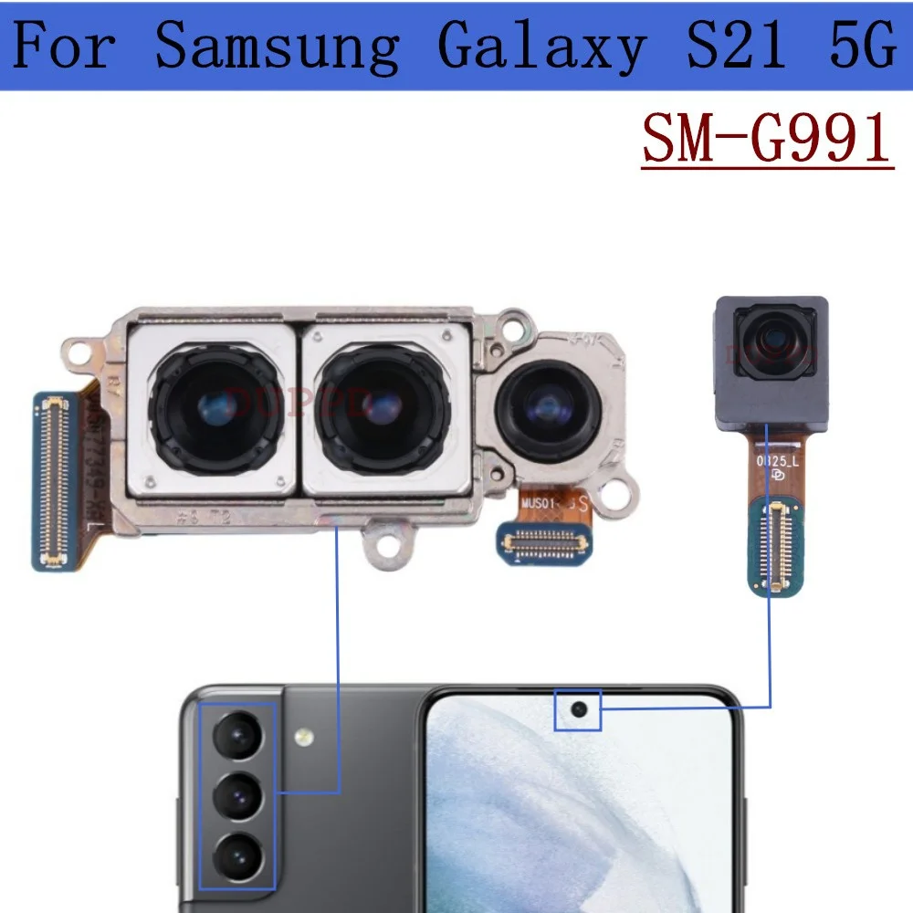 Original-Rear-Front-Camera-For-Samsung-Galaxy-S21-5G-SM-G991U-G991B ...