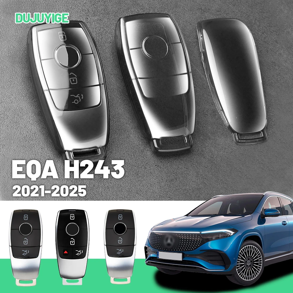 Clear Tpu Autosleutel Case Voor Mercedes-Benz EQA H243 2021-2026 ...