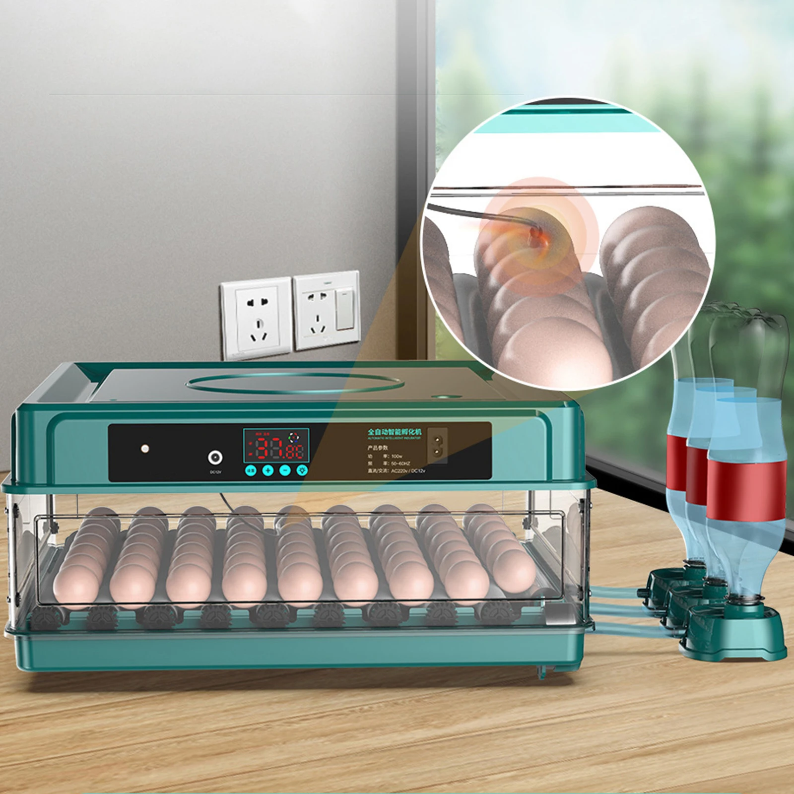 Automatic Egg Incubator Adjustable Egg Tray Automatic Egg Turner ...