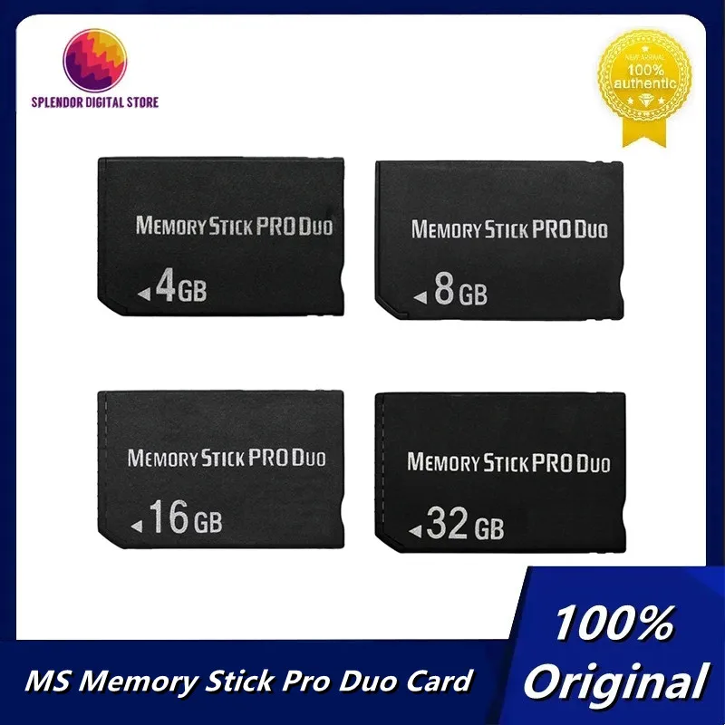 Original 2GB 4GB 8GB 16GB MS Memory Stick Pro Duo Card Memory Card PSP ...