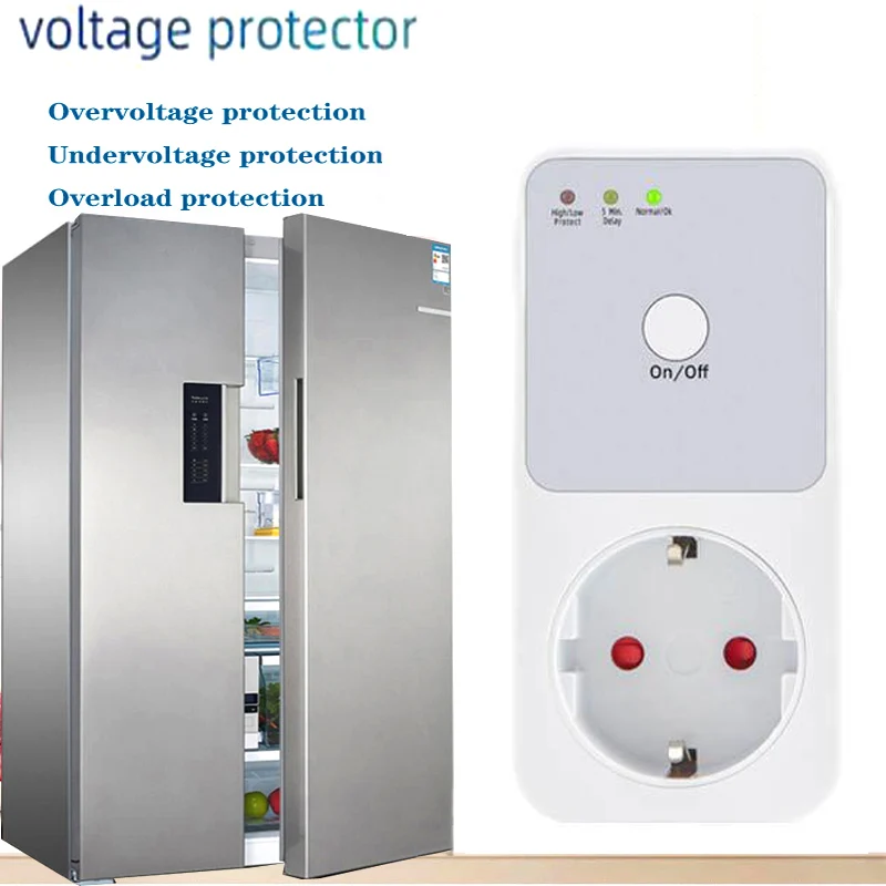 Voltage-Protective-Device-Surge-Protector-for-Home-Appliance-with ...