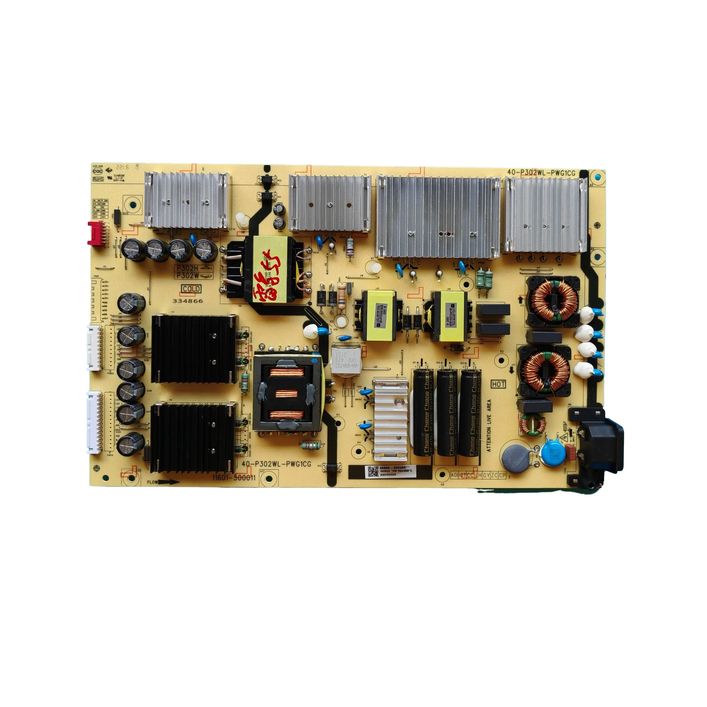 power board for 40-P302WL-PWG1CG 08-P302W0L-PW200AA 65Q825 55r646 ...
