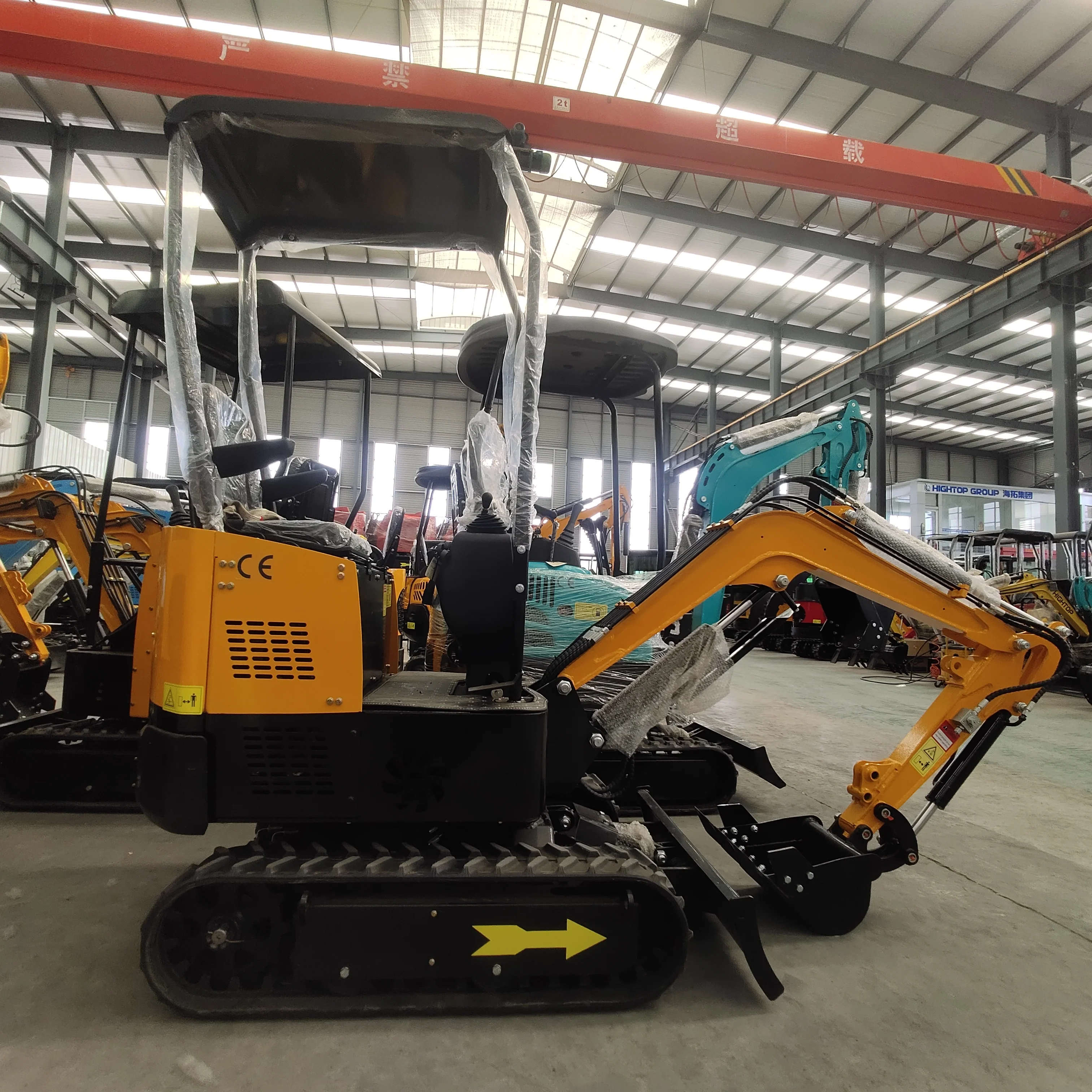 European-and-American-Hot-Sale-1000KG-Mini-Excavator-HT10BZ-Crawler ...
