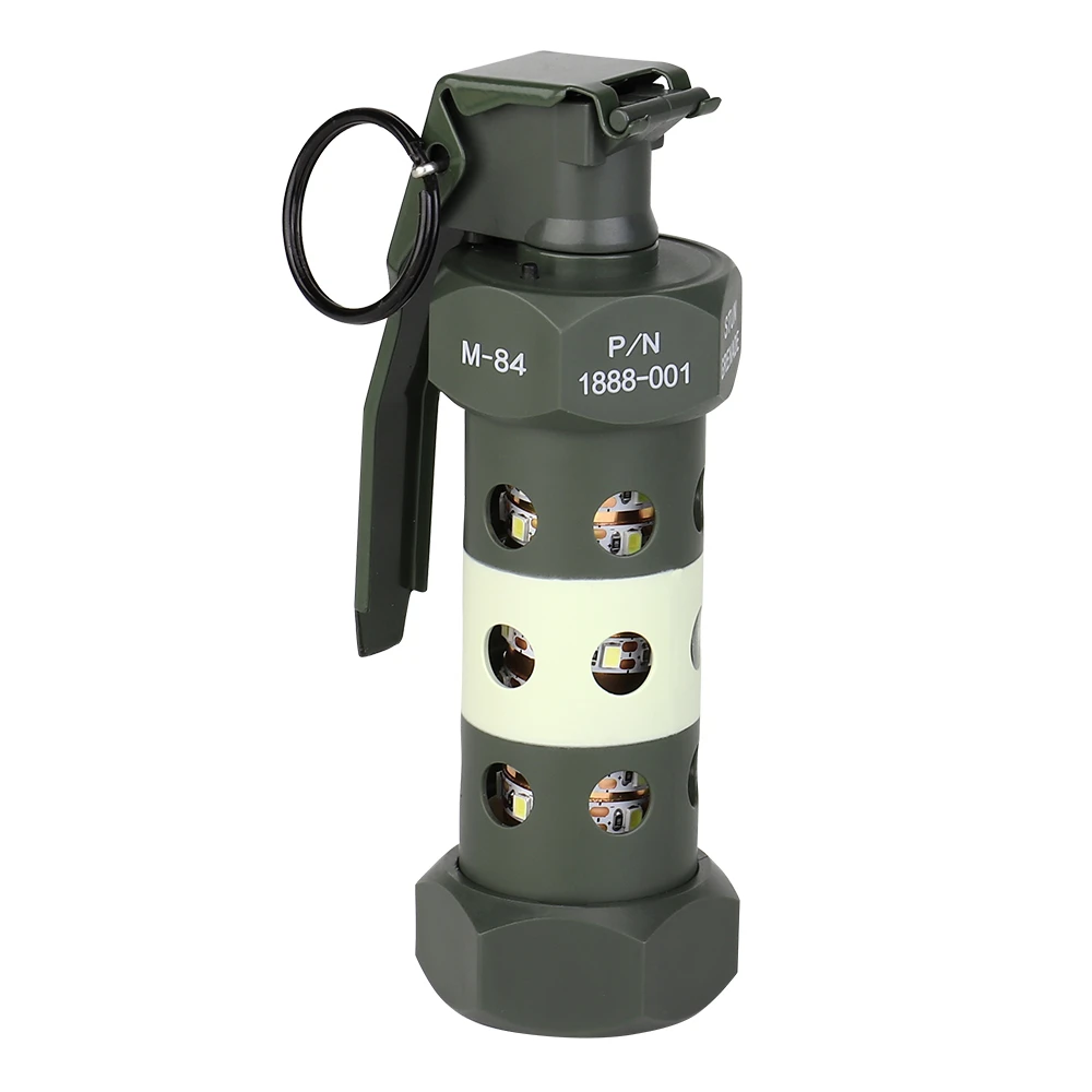 Cosplay Nylon Dummy Flashbang Grenade Model M84 Plastic Model Battery ...