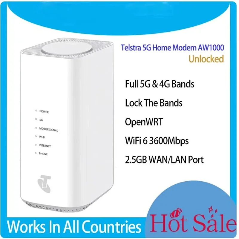 Original-5G-Home-Modem-QWRT-AW1000-X55-WiFi-6-AX3600-Lock-Band-5G-4G ...