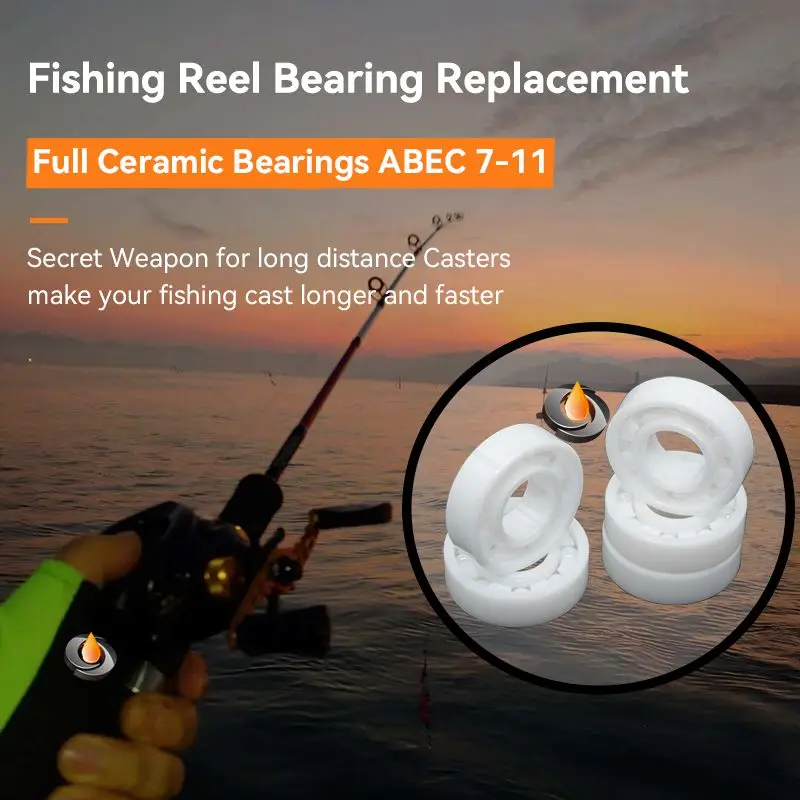 1Pcs 623 3X10X4 MM Full ZrO2 ceramic ball bearing ZRO2 Zirconia Ceramic ...