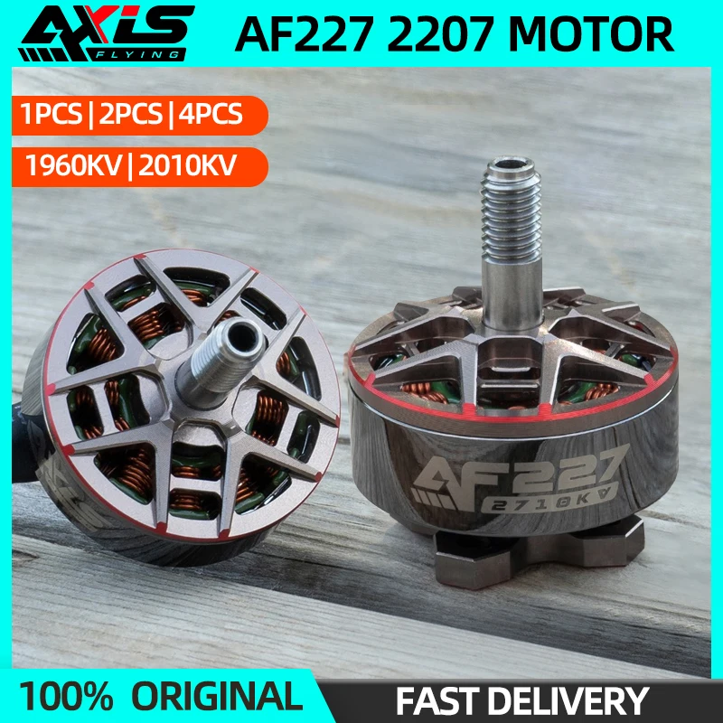 1-2-4PCS-AxisFlying-AF227-2207-Brushless-Motor-1960KV-2010KV-4-6S-For ...