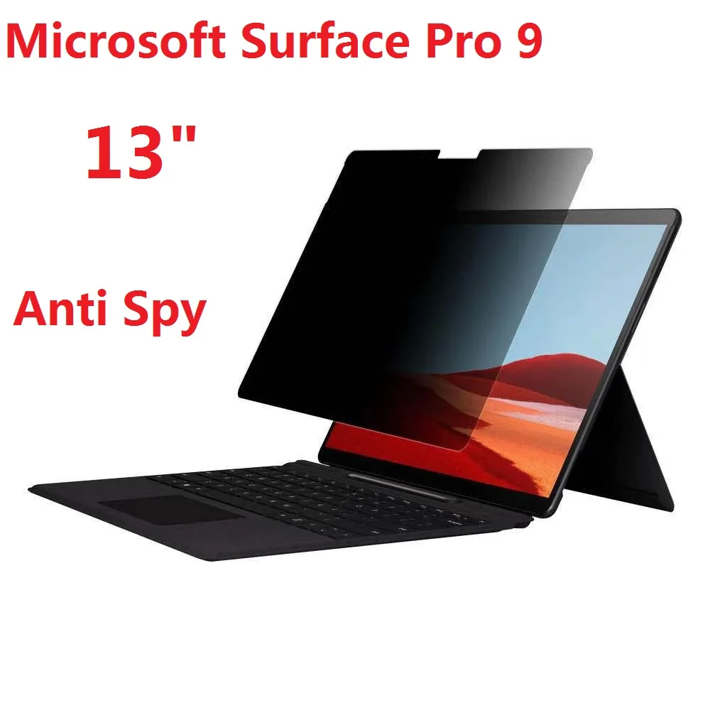 13-Anti-Spy-For-Microsoft-Surface-Pro-9-Screen-Protector-Tablet-PET ...