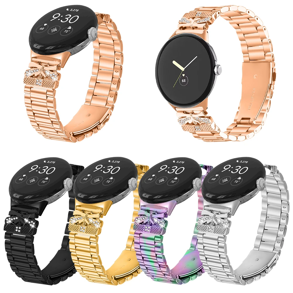 Stainless Steel Strap For Google Pixel Watch 2 Smartwatch Bracelet ...