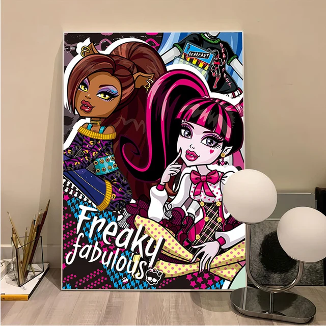 Monster High Wall Stencils