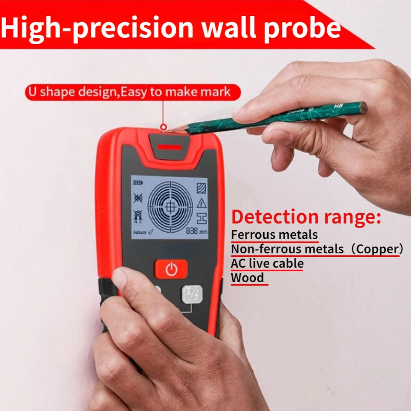 KUANGFU-5-in-1-Accurate-wall-detector-wire-rebar-detector-visual-cement ...