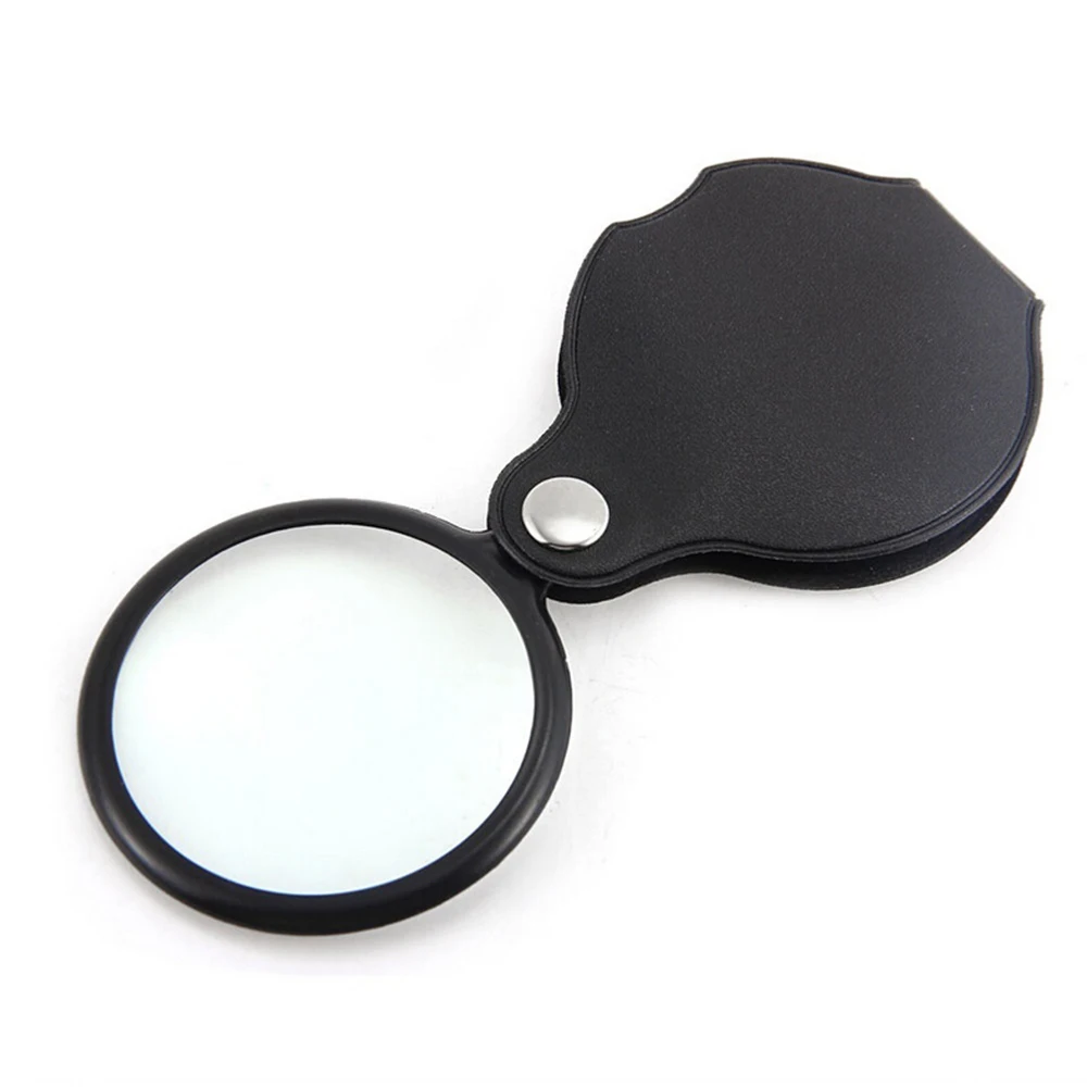 Loupe pliante de poche 8X avec étui en cuir - AIHONTAI - Cdiscount ...