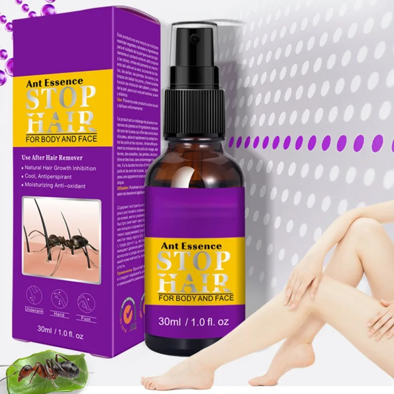 30ml Body Face Stop Hair Anti Essence Oil Inhibits Growth Smooth ...