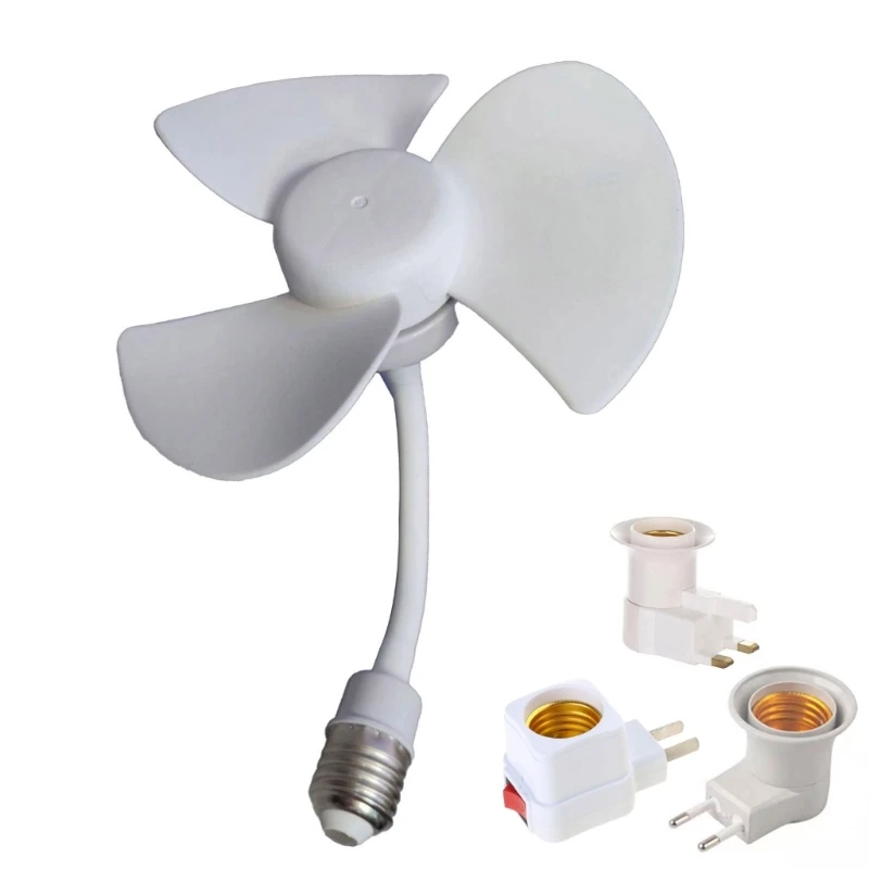 1000RPM-Cooling-Fan-E27-Thread-Ceiling-Fan-360-Degree-Adjustment-6in ...