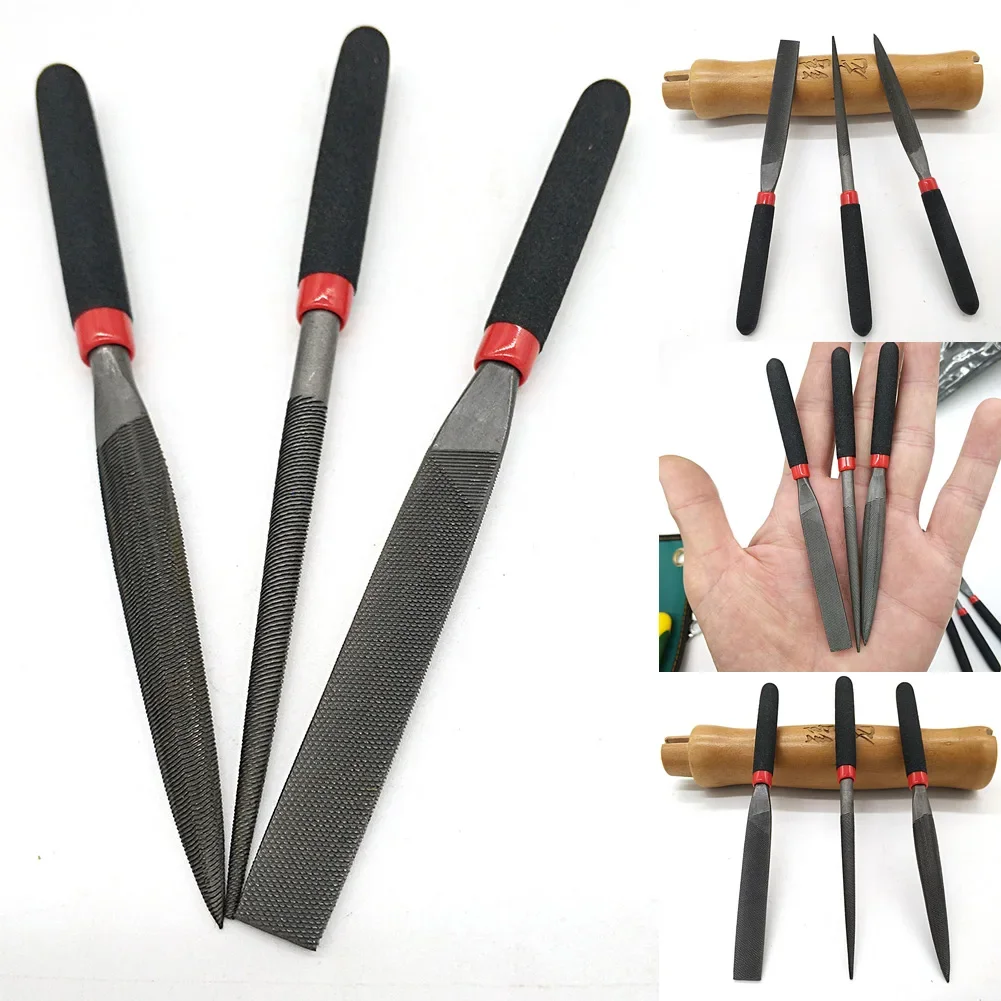3pcs-Set-Steel-Files-Needle-File-For-Stone-Glass-Metal-DIY-Wood-Rasp ...