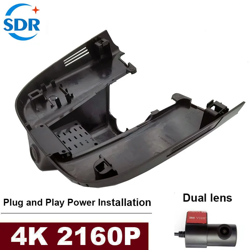 4K-New-Plug-And-Play-Car-DVR-Dual-lens-WiFi-Dash-Camera-Auto-Vehicle ...