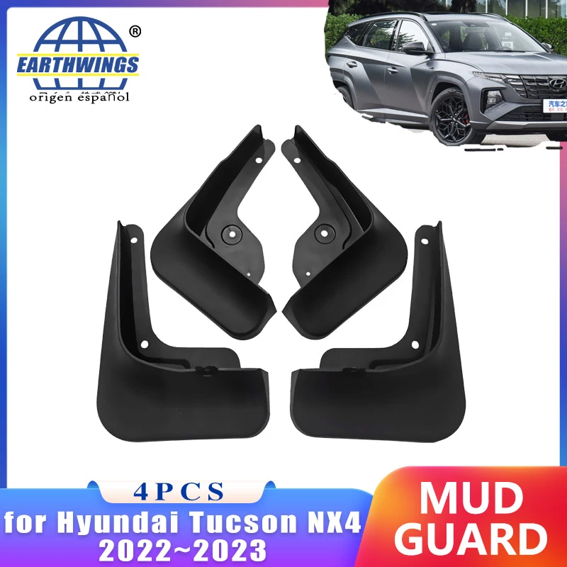 Mud Flap for Hyundai Tucson NX4 4 2021 2022 2023 Mudflaps Splash Guard Mudguards Front Rear ...