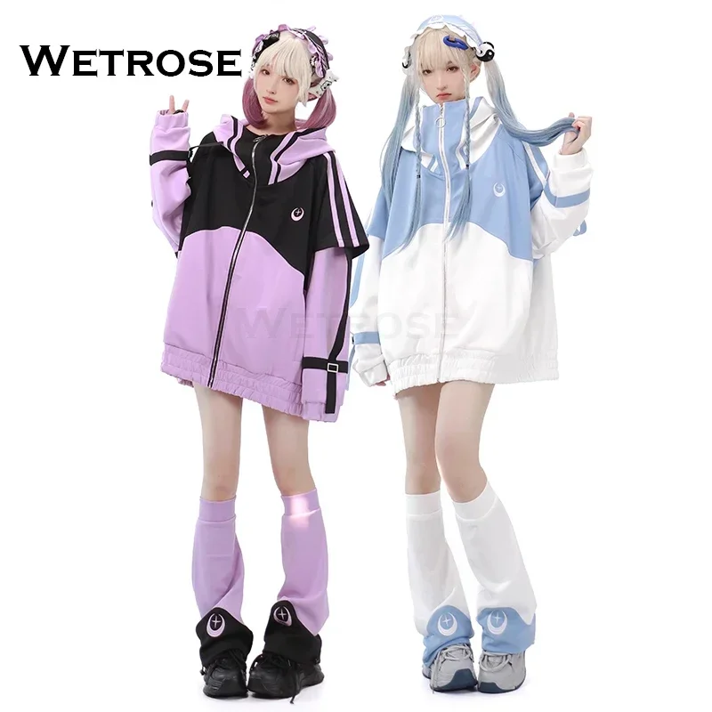 Wetrose-In-Stock-Black-Pink-Costume-Mine-Style-Jirai-Kei-Denpa-Clothes ...