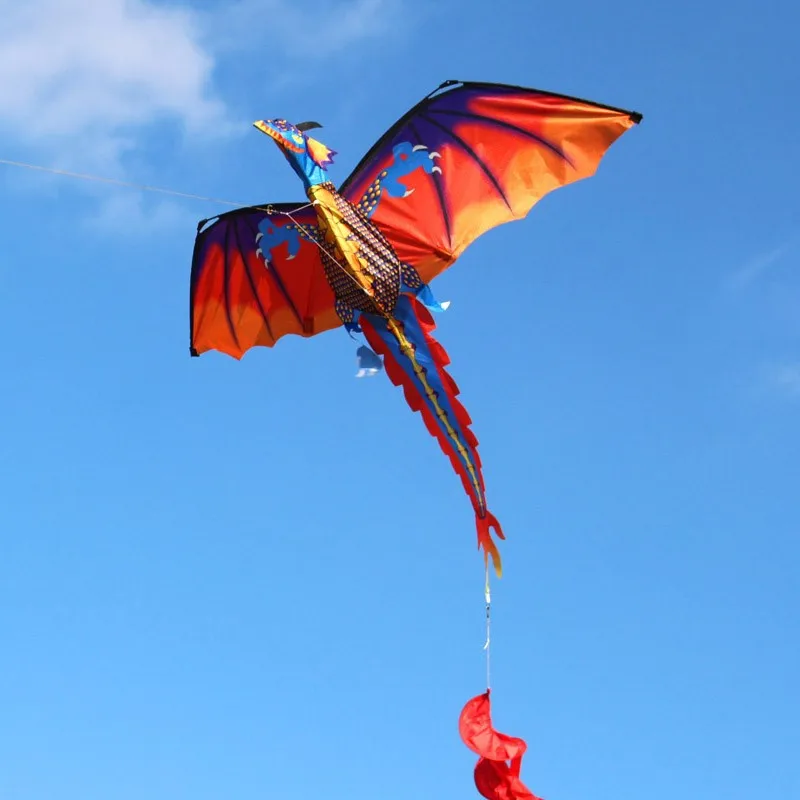 Orange Dragon Kites