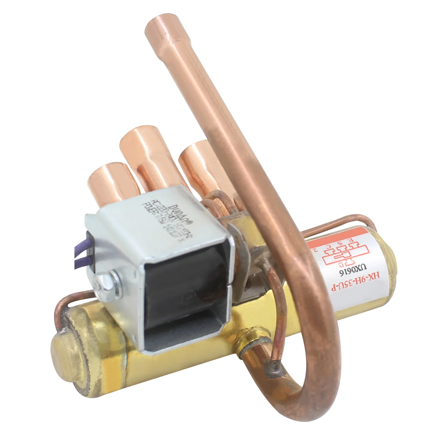 Air-Electromagnetic-Conditioning-Four-Way-Reversing-Valve-1P-1-5P-3P-5P ...