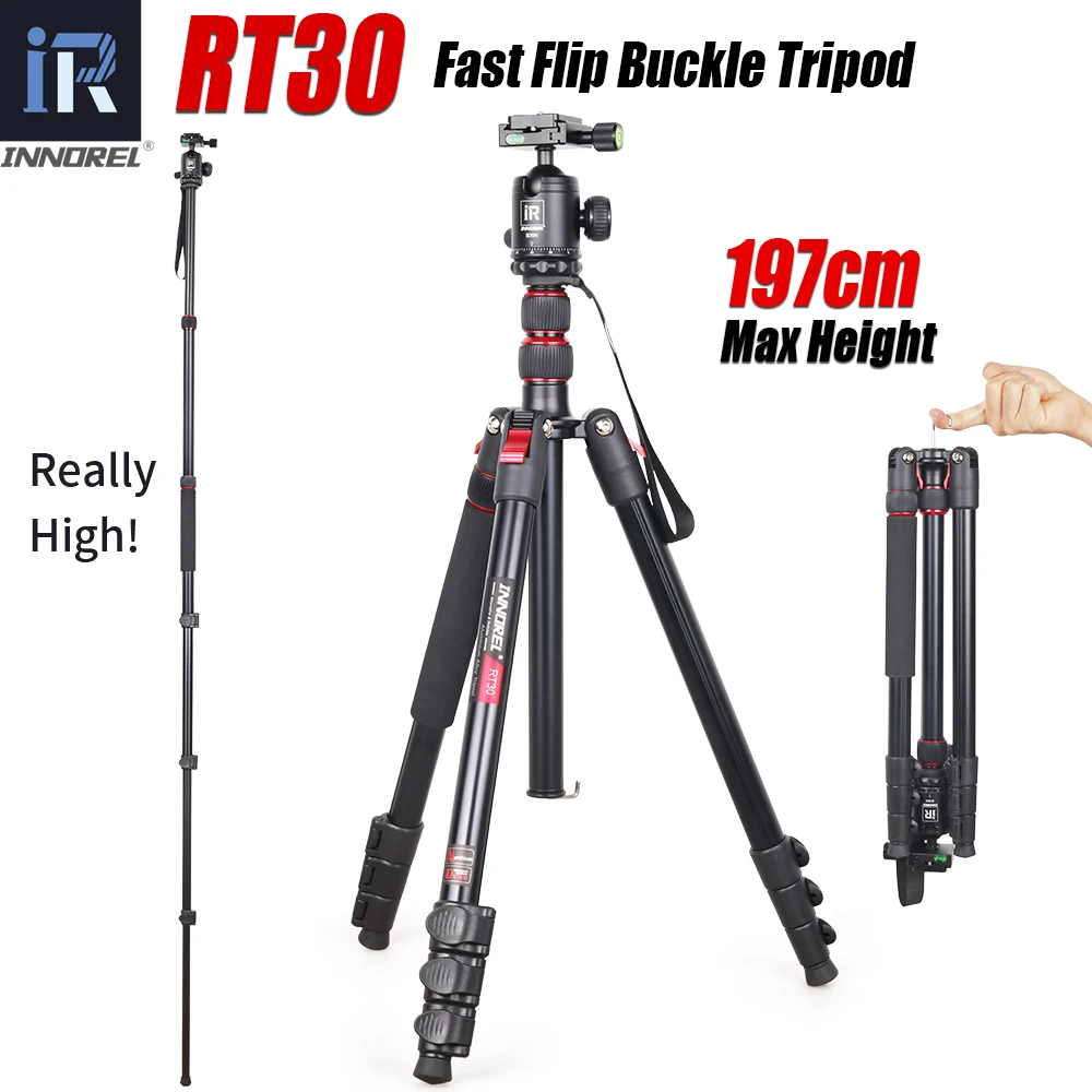INNOREL-RT30-Professional-Tripod-Monopod-Aluminum-Alloy-Fast-Flip-Lock ...