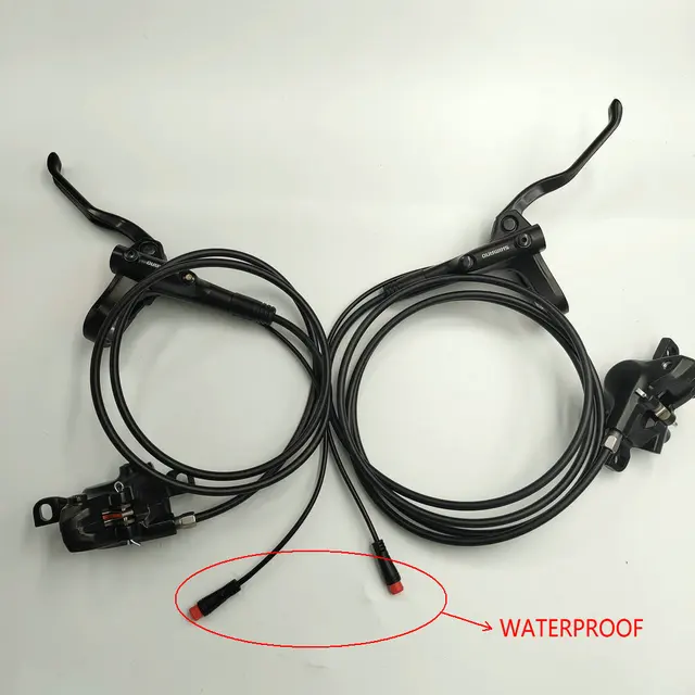 Electric Bicycle Hydraulic OIL PRESSURE Brake Sensor MT200+SHIMAN ...