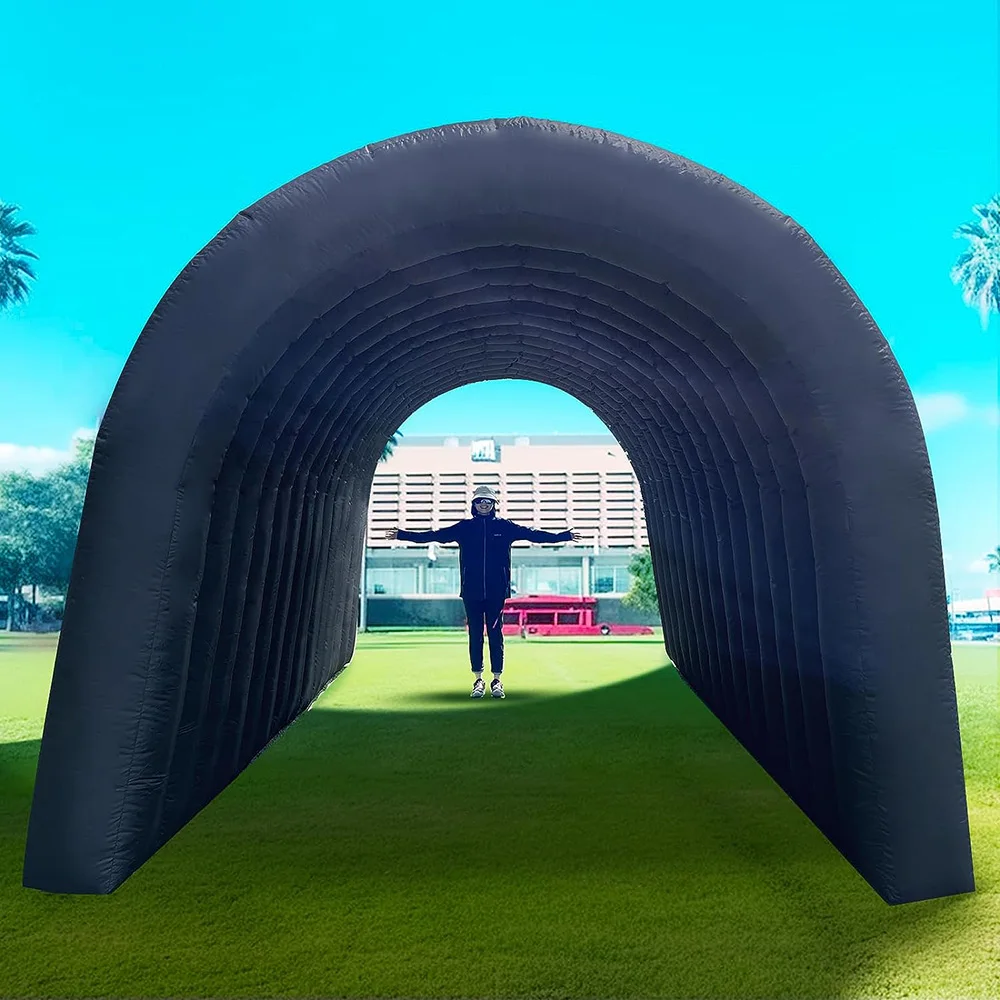 Inflatable-Tunnel-Sports-Tunnel-Entrance-with-Blower-Inflatable-Tunnel ...