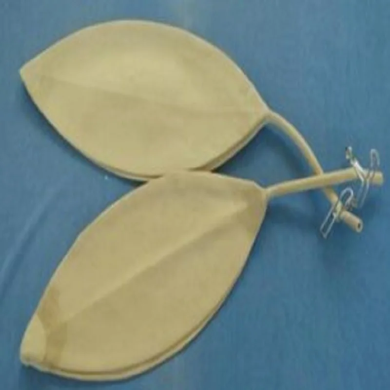 Bladder of the ball, Equipped with a spring-loaded water stop clamp