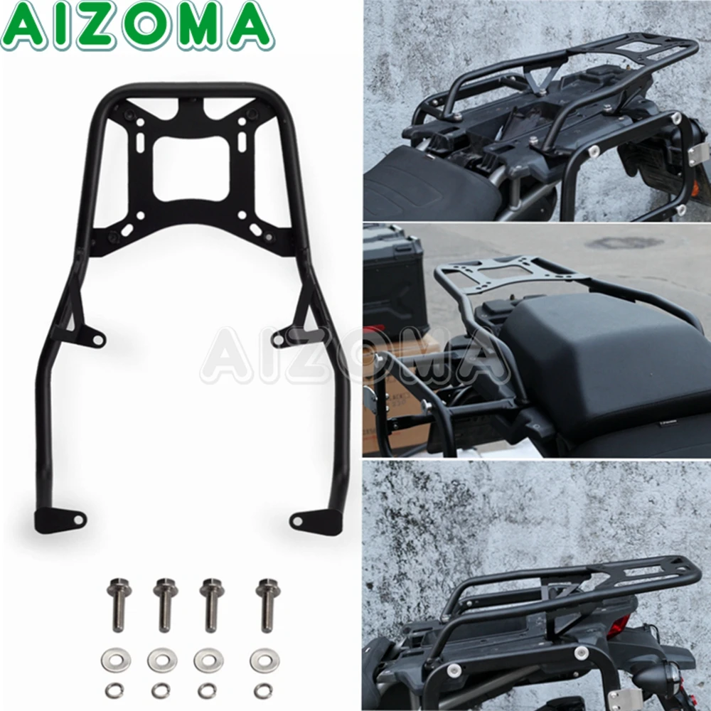 Motorcycle Rear Trunk Bracket Tail Storage Boxes Carrier Top Case Rear ...