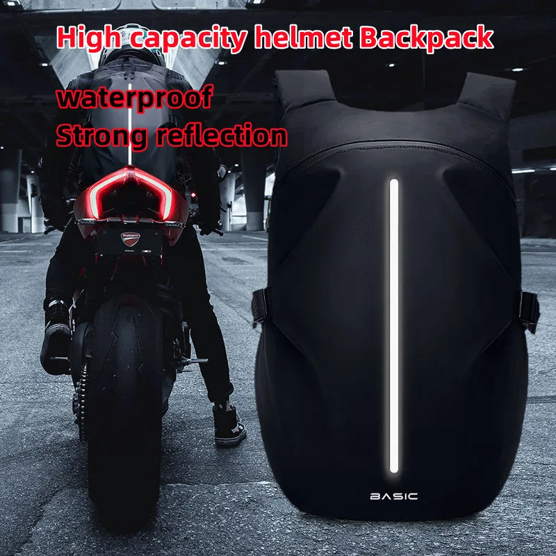 Riding Backpack Motorcycle Helmet Backpack Female Motorcycle Rider Bag ...