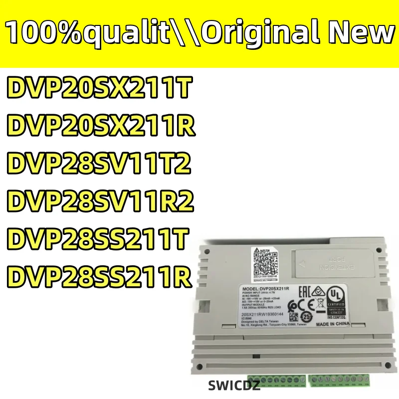 100% New Original DVP20SX211T DVP20SX211R DVP28SV11R2 DVP28SV11T2 ...