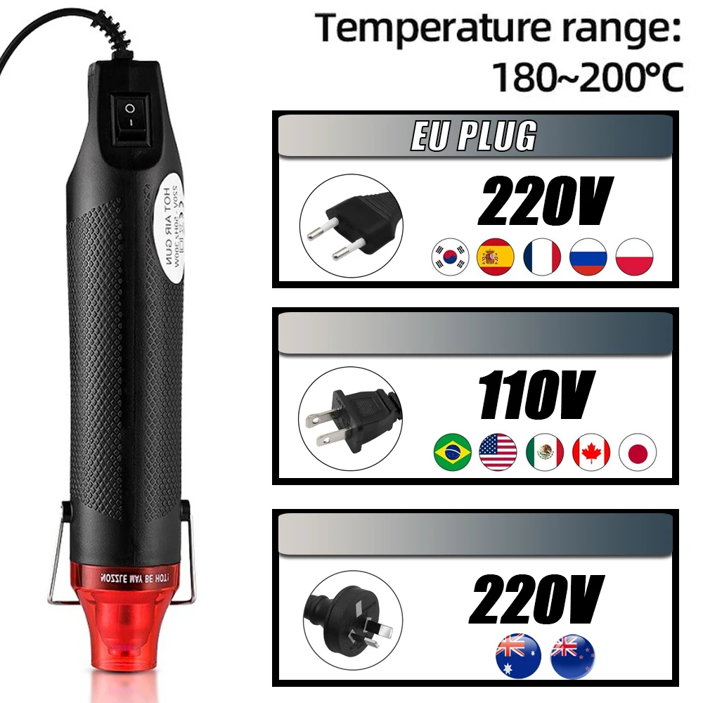 300W-Hot-Air-Gun-Portable-Mini-Heater-for-DIY-Craft-Embossing-Shrink ...