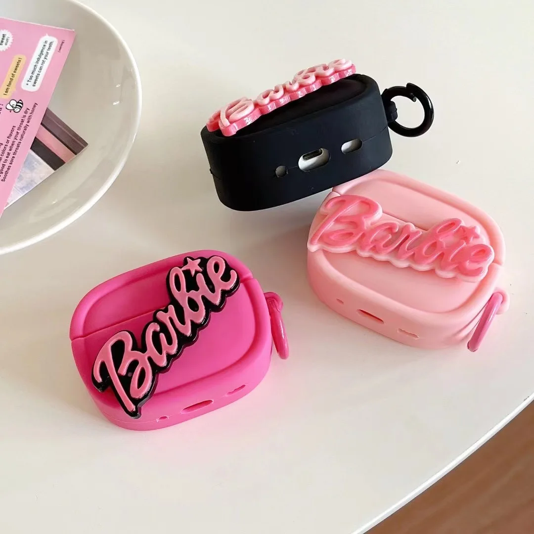 Barbies-dolls-cute-pink-cartoon-Case-for-Apple-AirPods-1-2-3-Pro-2 ...