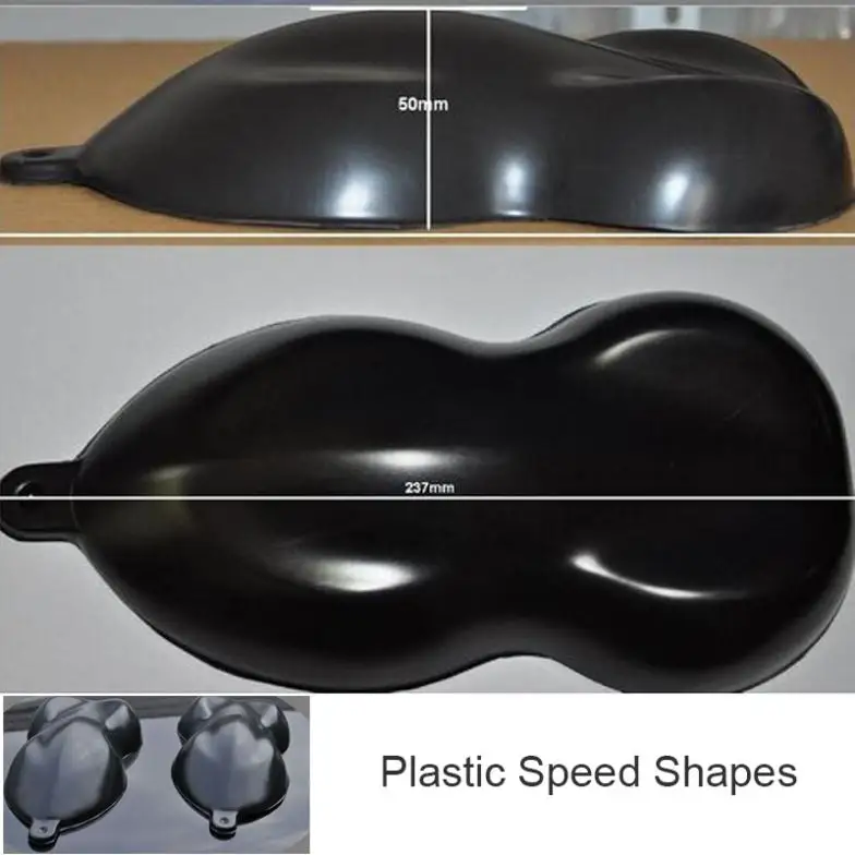 50pcs-Black-Paint-Display-Speed-Plastic-Speed-Shapes-Hydrographic-Speed ...