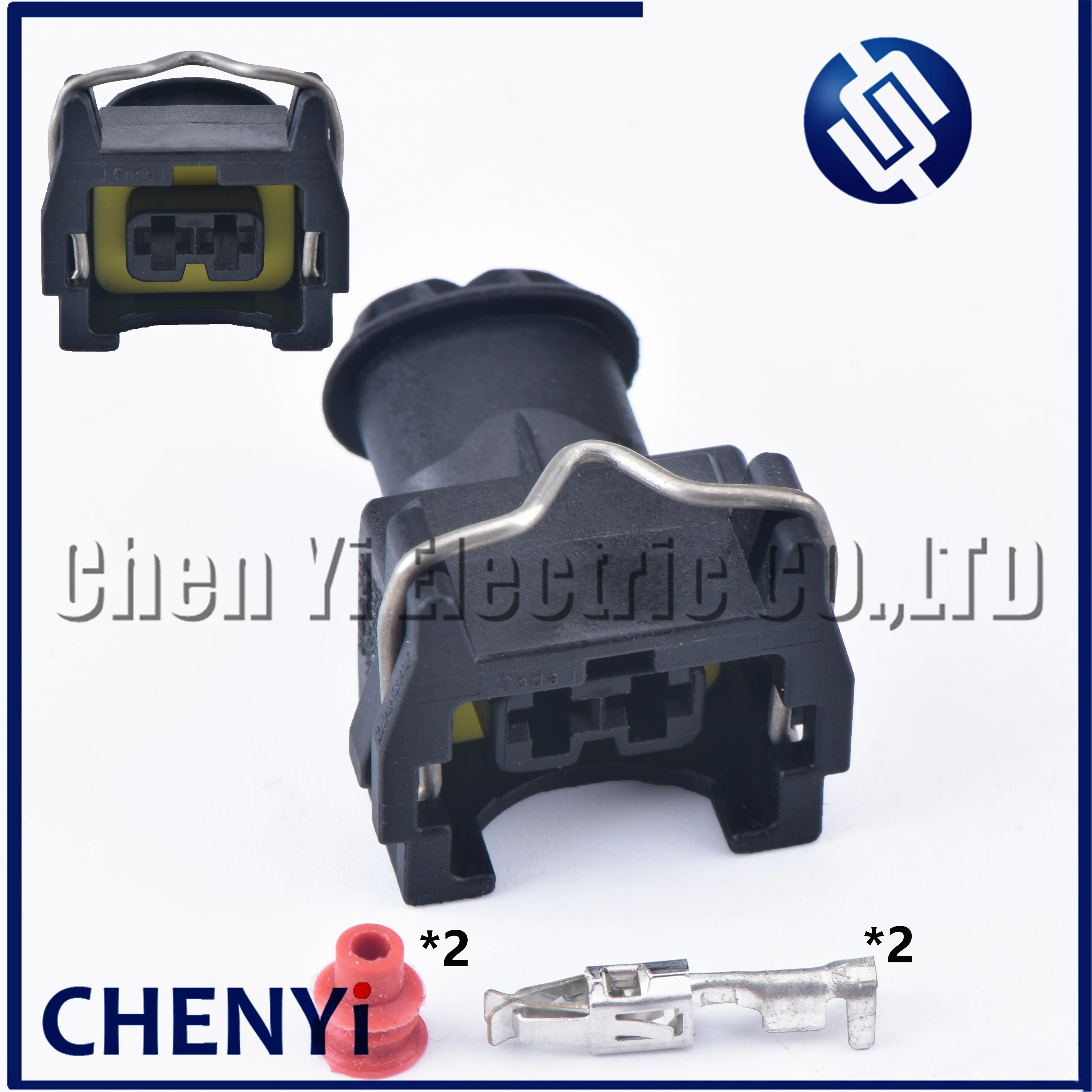 2-Pin-Automotive-waterproof-connector-wiring-harness-plug-Injector ...