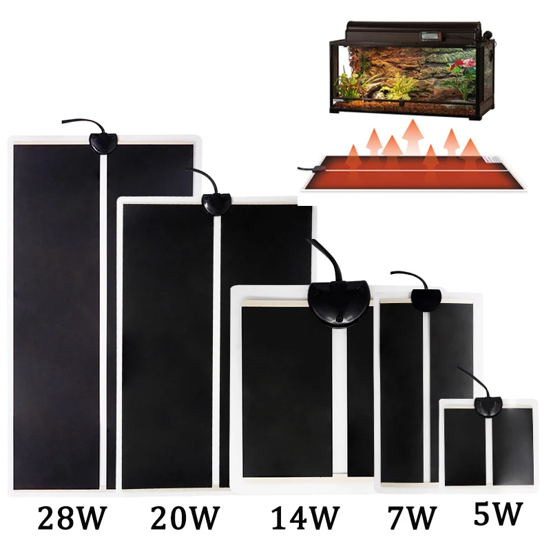 5-28W-Reptiles-Heat-Mat-Climbing-Pet-Heating-Warm-Pads-Adjustable ...