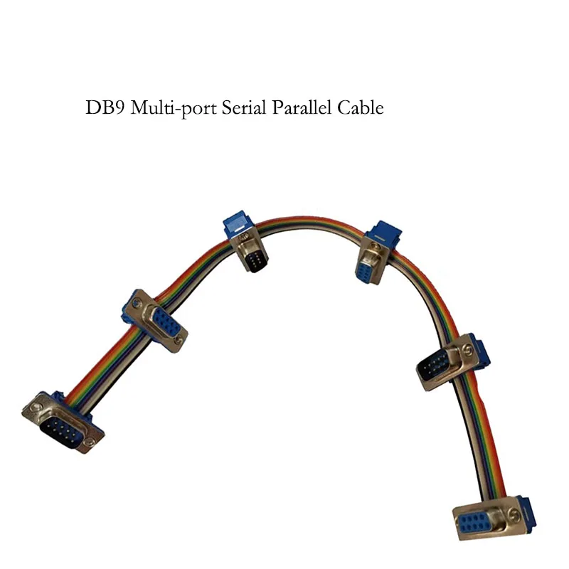 DB9 Male and Female Multi-port Serial Cable Connecting Serial Parallel ...