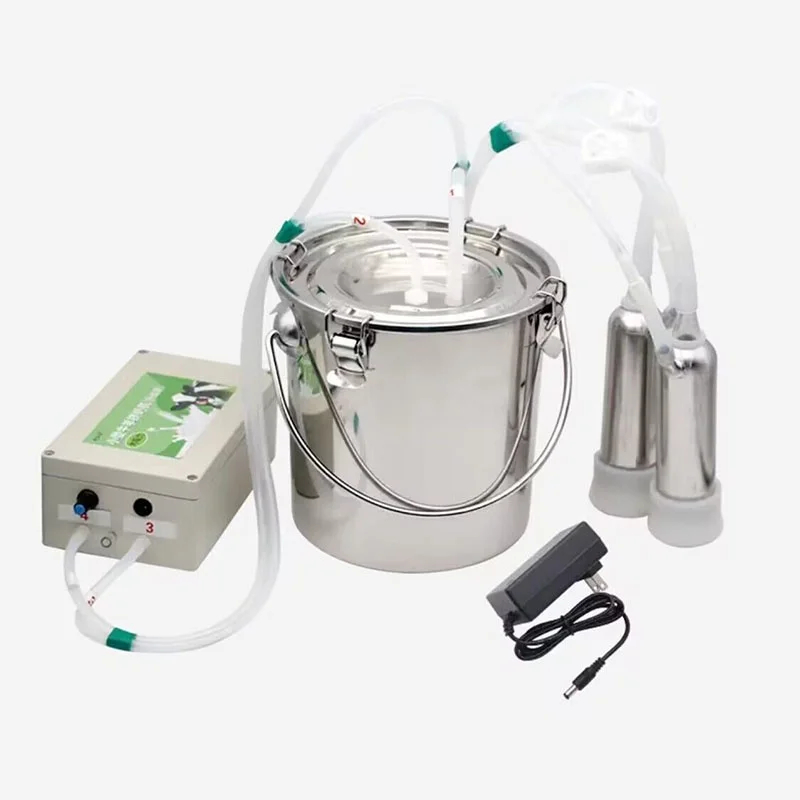 Milking-Machine-5L-Automatic-Pulse-Milking-Farm-Cow-Goat-Sheep-Vacuum ...