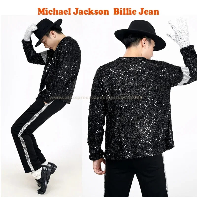 Disfraz-de-Michael-Jackson-para-hombre-y-mujer-traje-de-Cosplay-de ...