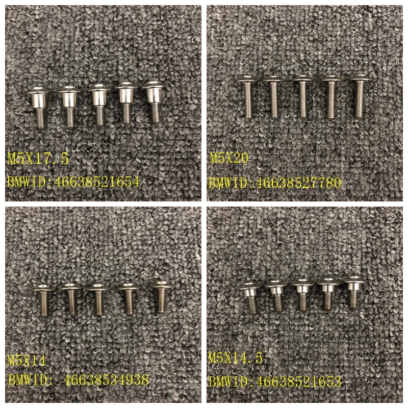 For BMW Motorcycle Shell Stainless Steel Screws R1200GS ADV R1250GS ...