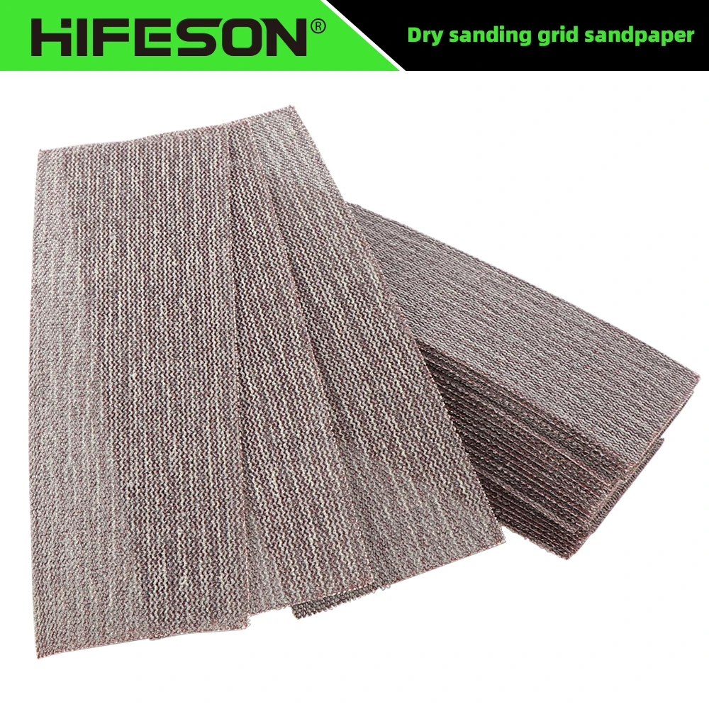 198-70MM-Sandpaper-Net-Mesh-Sanding-Discs-Hook-and-Loop-Dust-Free-Anti ...