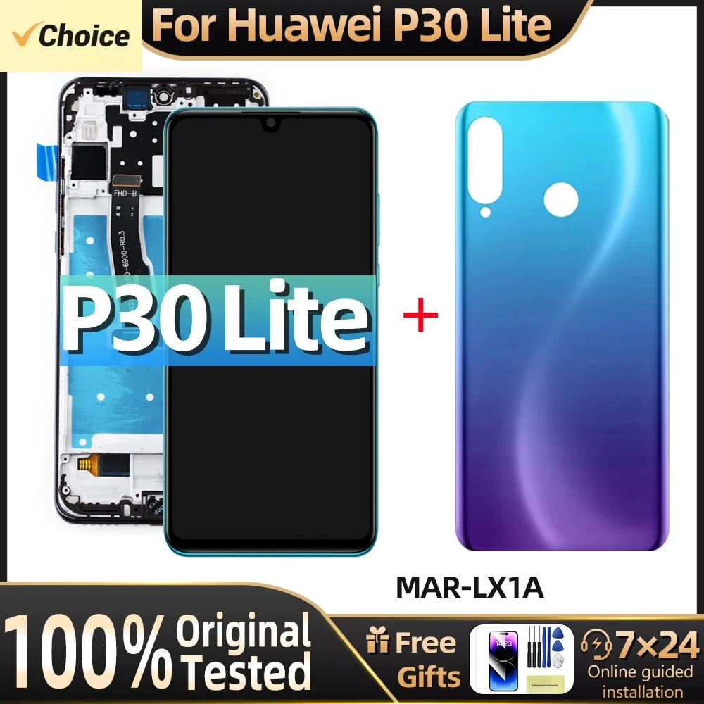 Huawei-LCD-Display-Touch-Screen-Digitizer-Assembly-Pe-as-P30-Lite-Nova ...