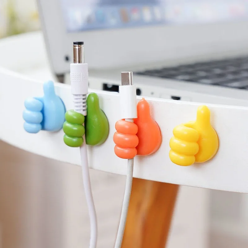 Thumb-Mini-Cable-Organizer-Silicone-USB-Cable-Management-Clips-Desktop ...