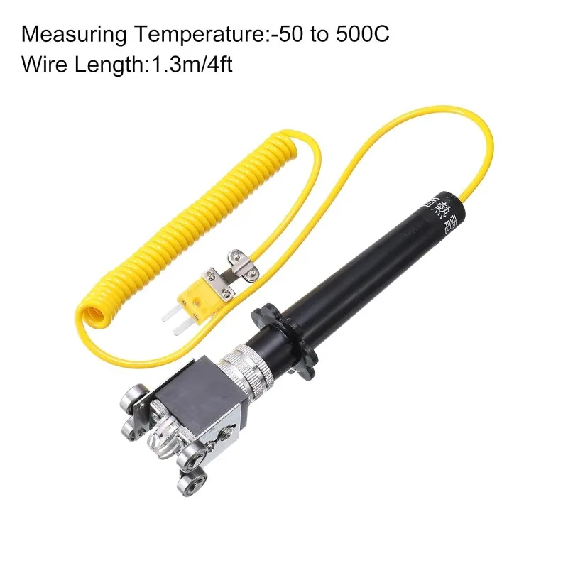 Type-K-Roller-Surface-Thermocouple-50-C-500-C-Handheld-Contact ...