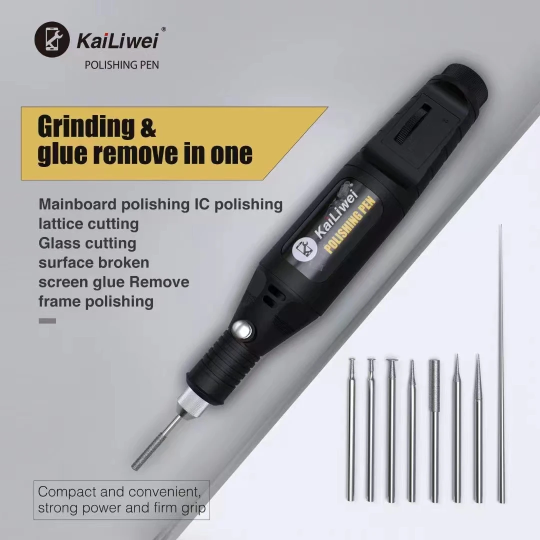 KAILIWEI Best Sellers Motherboard IC Chip Polishing Pen LCD Screen OCA ...