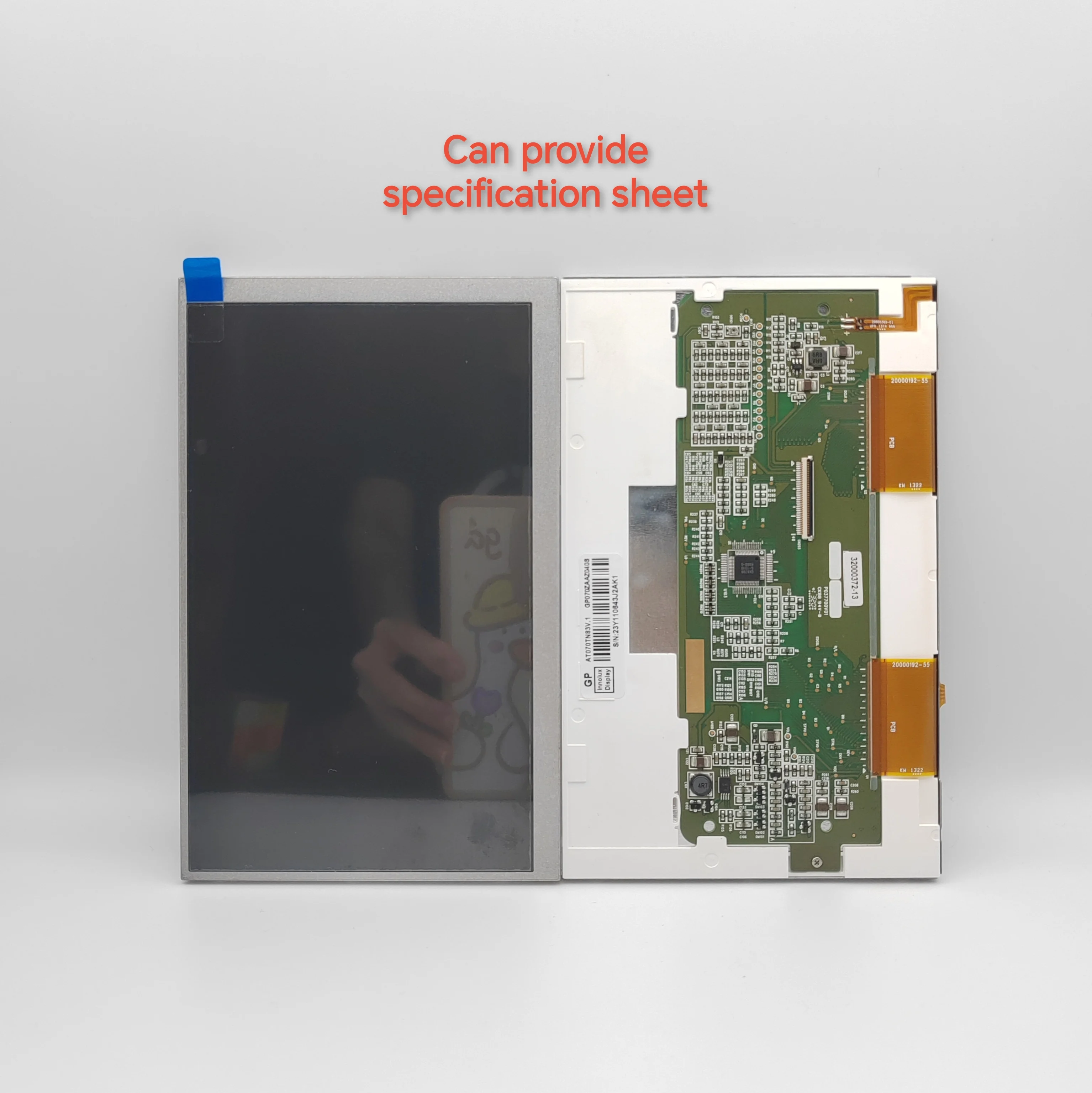 Innolux-7-inch-40pin-AT070TN83-resolution-800-480-Industrial-display ...